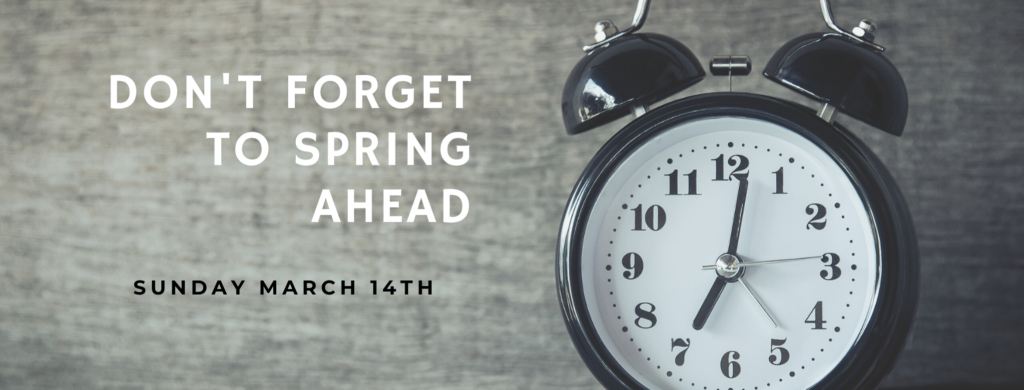 Spring Ahead – Trinity Lutheran Church